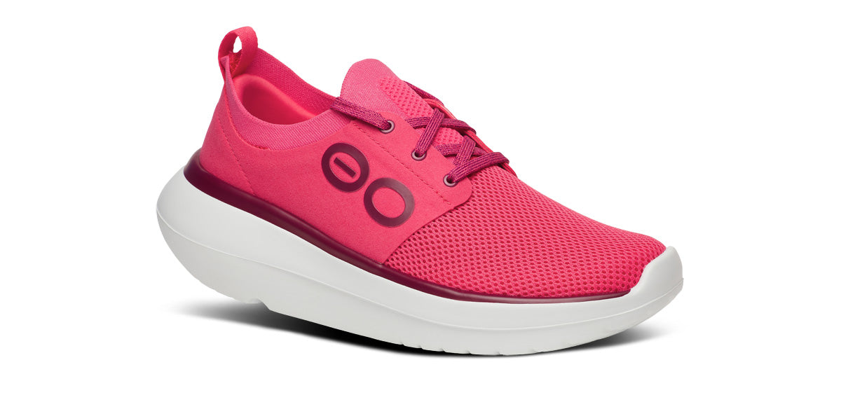 OOFOS Women's OOmy Stride Neon Berry Shoe – oofos.com.au