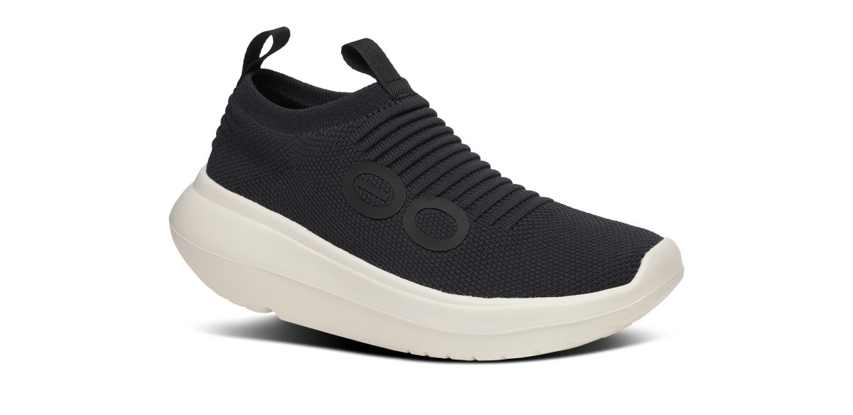 OOFOS Women's OOmy Zen Chalk/Black Shoe – oofos.com.au